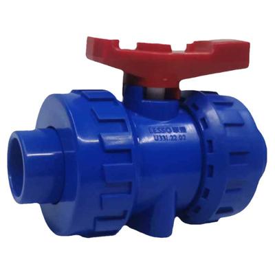 联塑蓝色pvc给水直通直接弯头