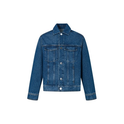 AMIPARIS翻领牛仔外套