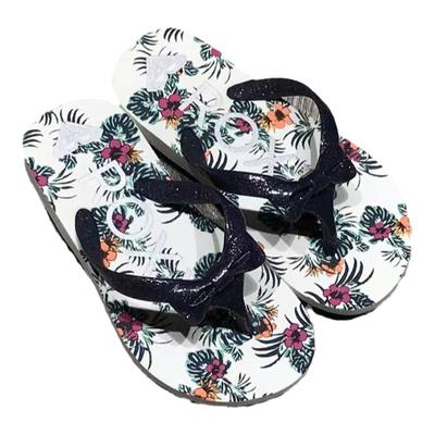 ROXY 2025年现货时尚百搭凉拖女童蝴蝶结可爱沙滩人字拖