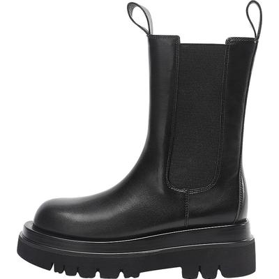 达芙妮厚底切尔西靴英伦风马丁靴