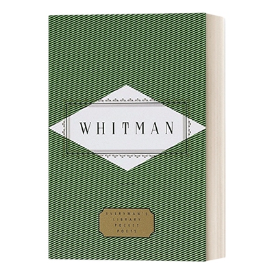 英文原版 Whitman Poems Everyman's Library Pocket Poets Series 沃尔特·惠特曼诗选 人人图书馆精装收藏版 英文版 进口英语书