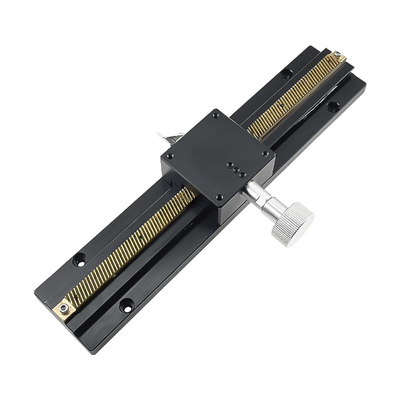 筛选机长行程滑台齿轮手动燕尾槽