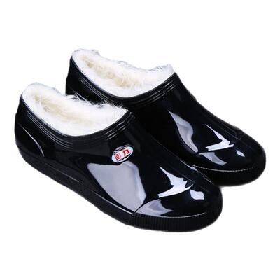 回力防滑钓鱼加棉软底洗车男晴雨鞋男工作保暖防水鞋男雨鞋男雨靴