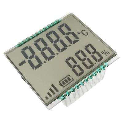双排8字TN段码LCD温湿度液晶屏