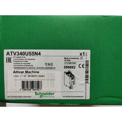 议价施耐德 变频器三相380-480V 50/60Hz 0.75kW 以太网ATV340U07