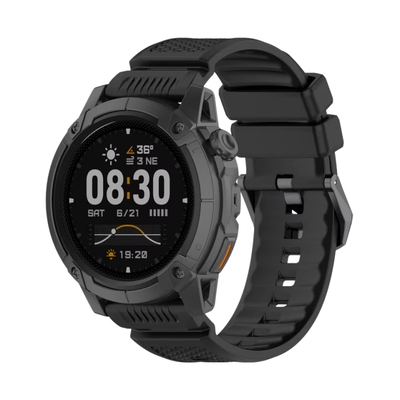 适用于高驰手表表带高驰APEX4硅胶腕带24mm通用接口COROS NOMAD软胶腕带佳明 Venu X1防水透气亲肤替换带配件
