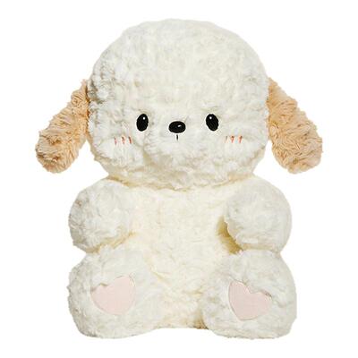 X3COMMUN 正版伯尔尼小狗毛绒玩偶可爱公仔睡觉抱枕娃娃生日礼物