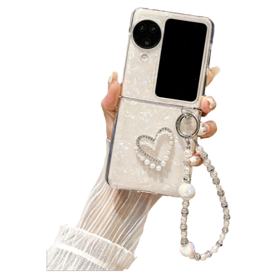 适用oppofindn3flip手机壳贝壳纹