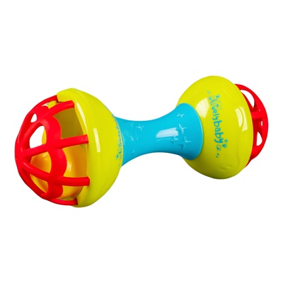 手摇铃宝宝早教手抓球玩具
