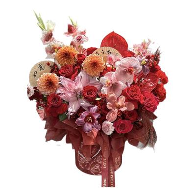 深圳抱抱桶鲜花圣诞节生日送领导