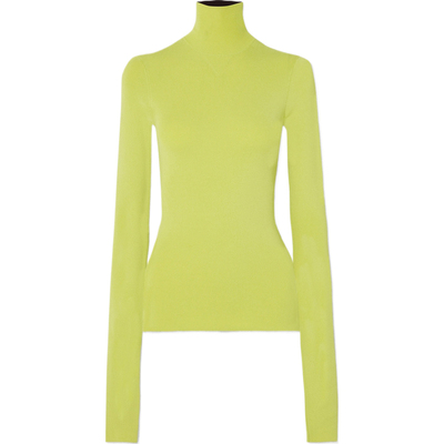 【季末折扣】Wales Bonner 秋冬女士弹力针织高领毛衣