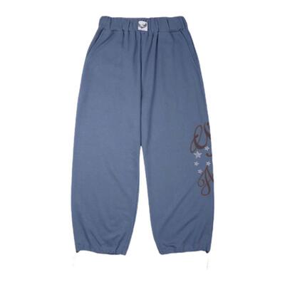 【现货】GROVE EDGE Jennie金智妮同款小众字母宽松休闲裤女卫裤