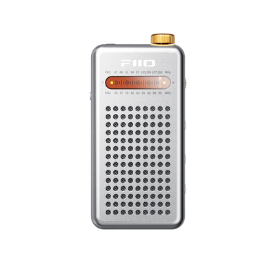 FiiO飞傲RR13立体声收音机耳机扬声器无线电FM广播解码耳放小尾巴