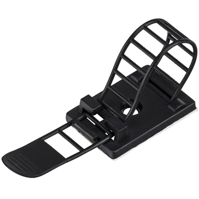 可调式固定座粘式理线夹电线固