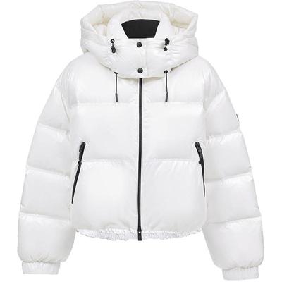 ONLY90白鸭绒连帽面包羽绒服