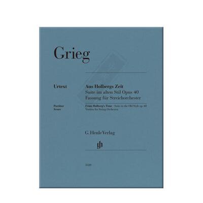 格里格霍尔堡时代op40总谱