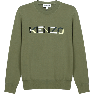 自营长袖针织衫套头衫KENZO