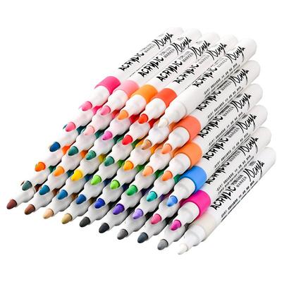 touchcolor丙烯马克笔防水不透色