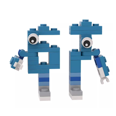 窃取脑腐67数字人积木套装玩具