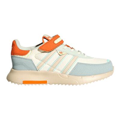 adidas阿迪达斯三叶草男小童RETROPY F2魔术贴运动鞋休闲鞋KI9889