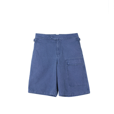 SoloForTwo复古做旧牛仔中裤