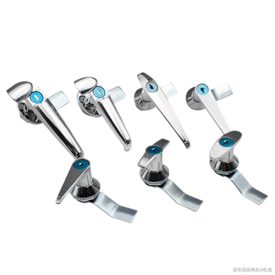 海坦MS301铝合金把手锁信箱锁