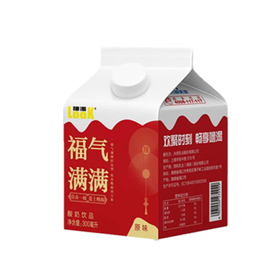 光明噜渴LOOK酸奶福气满满送礼