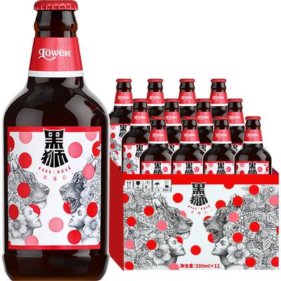 雪花果味精酿啤酒330ml×12瓶