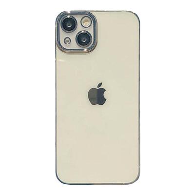 iPhone14软硅胶简约电镀