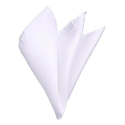 真丝桑蚕丝商务手工卷边口袋巾