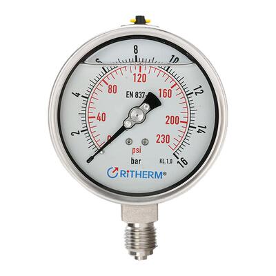 德国wika结构不锈钢抗震压力表