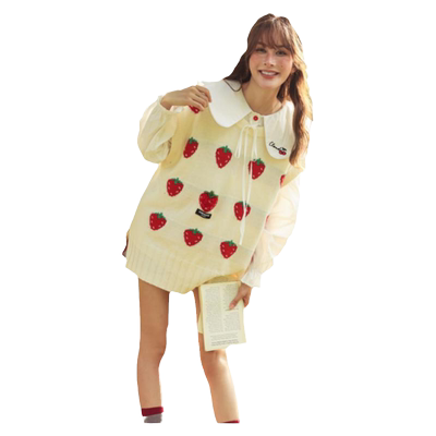 CLOUDSEASON水果背心两件套