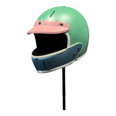 veldt碳纤维复古摩托车头盔全盔