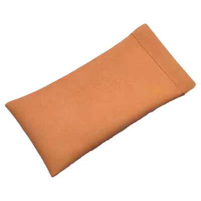 女士皮革弹片抗压眼镜收纳盒