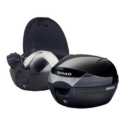 SHAD夏德尾箱踏板适用九号 小牛 极核电动车摩托车后备箱通用SH33