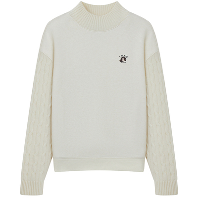 TeenieWeenie小熊女装拼接卫衣