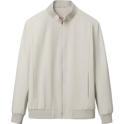 海澜之家经典立领防风挺括夹克男