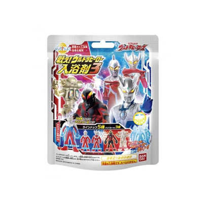 日本儿童奥特曼泡澡球沐浴球洗澡