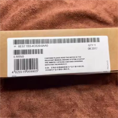 议价全新西门子 ET200S 分布式I/O 端子模块6ES7193-4CB20-0AA0现