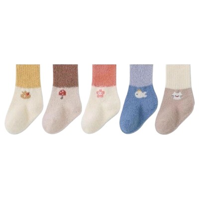 婴儿秋冬加绒袜|超2000次加购