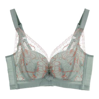 梵歌佰棠F42352上薄下厚B杯撞色文胸聚拢上托收副乳调整型内衣女