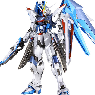 万代金属色MG自由2.0高达模型