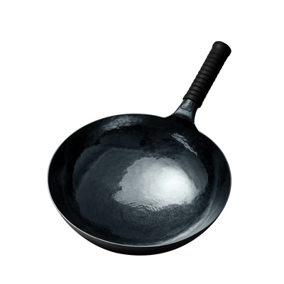 章丘手工铁锅锻打无涂层家用老式官方旗舰店正品纯炒菜锅炒锅正宗