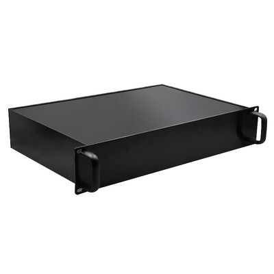 1-6U全铝工控机箱定制1u2u5u6u服务器机箱19英寸铝合金型材壳定做