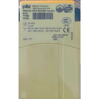 询价-pilzPNOZX2.1VP777600德国全