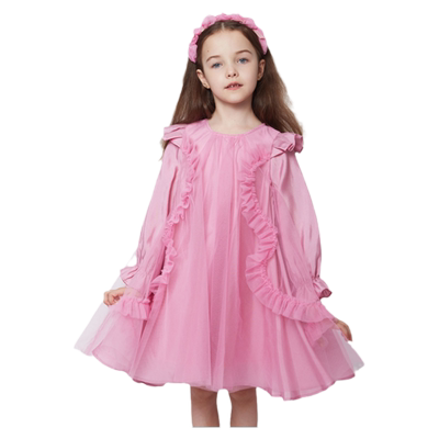 qimoo淇木女童连衣裙春季