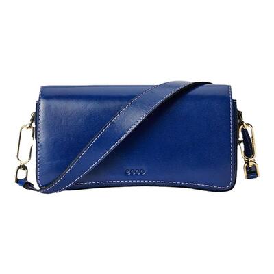 ECCO爱步单肩包女 新款时尚真皮斜挎包手提包 小号方包9107936