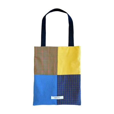 ROLLCALL 25秋冬新款 拼色格子编织包袋