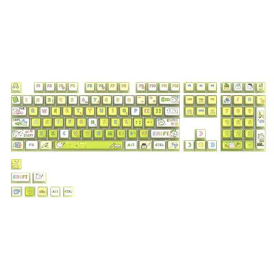 ASA高度键盘透明键帽卡通主题