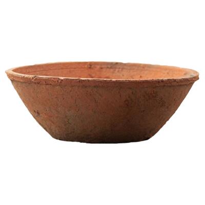 粗陶复古睡莲盆碗莲多肉花盆